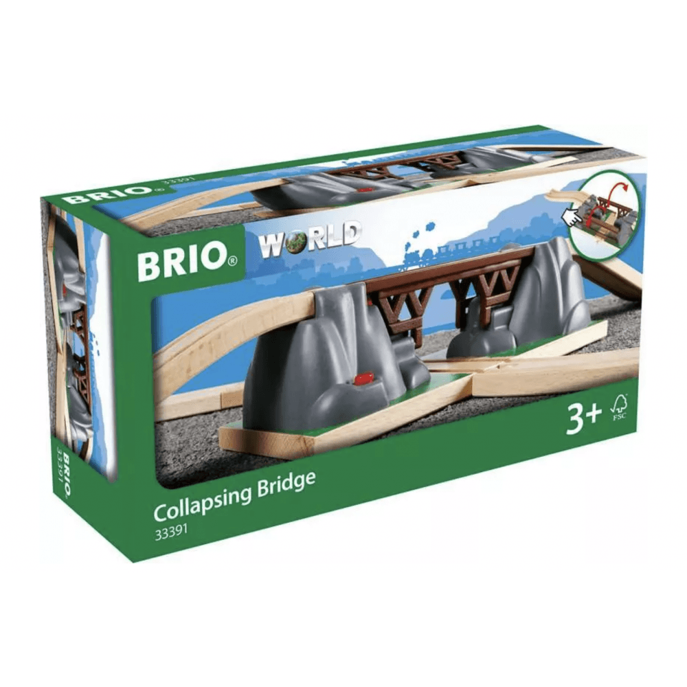 BRIO - BRIO World Collapsing Bridge - Beanie Games – Beanie Games