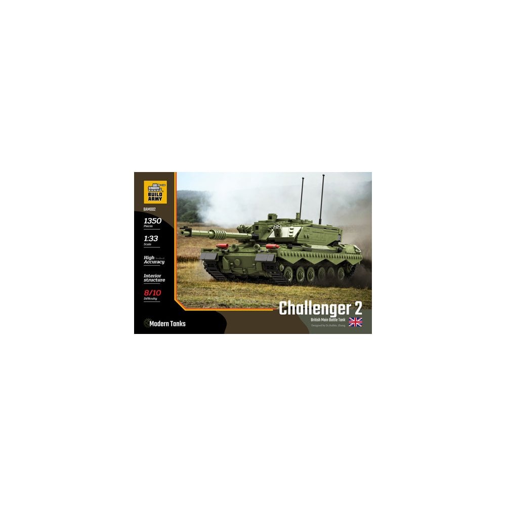 Build Army - Challenger 2 Main Battle Tank - Beanie Games – Beanie Games