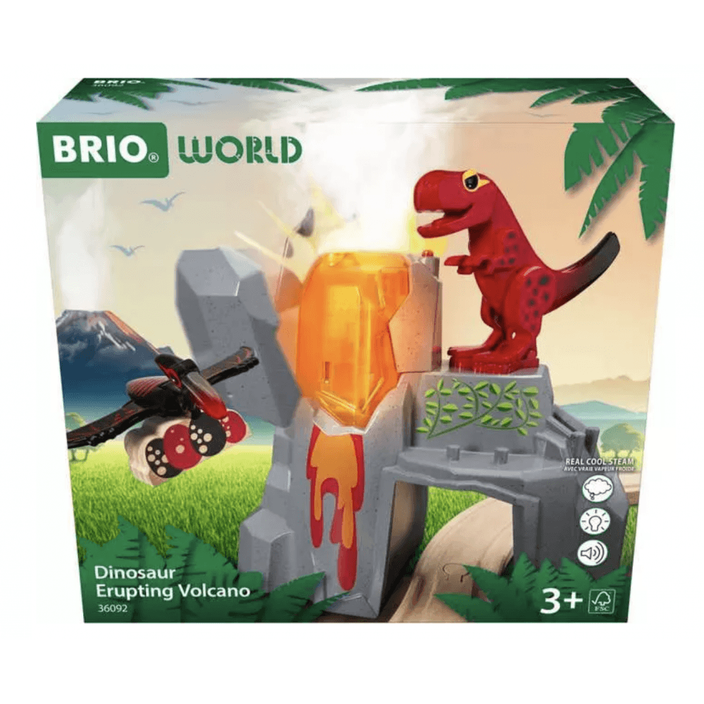 BRIO - Dinosaur Erupting Volcano - Beanie Games – Beanie Games