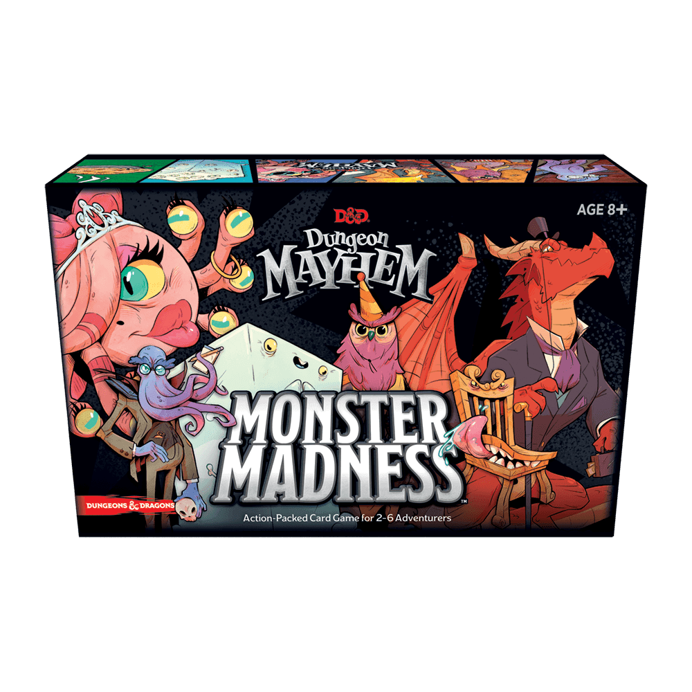 Wizards Of The Coast - Dungeon Mayhem Monster Madness - Beanie Games ...