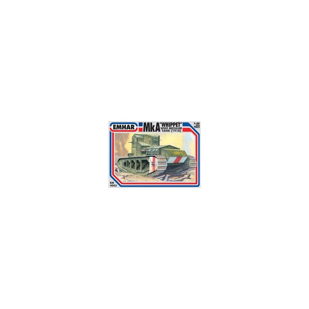 Emhar - Mk A 'Whippet' WWI Medium Tank - Beanie Games – Beanie Games