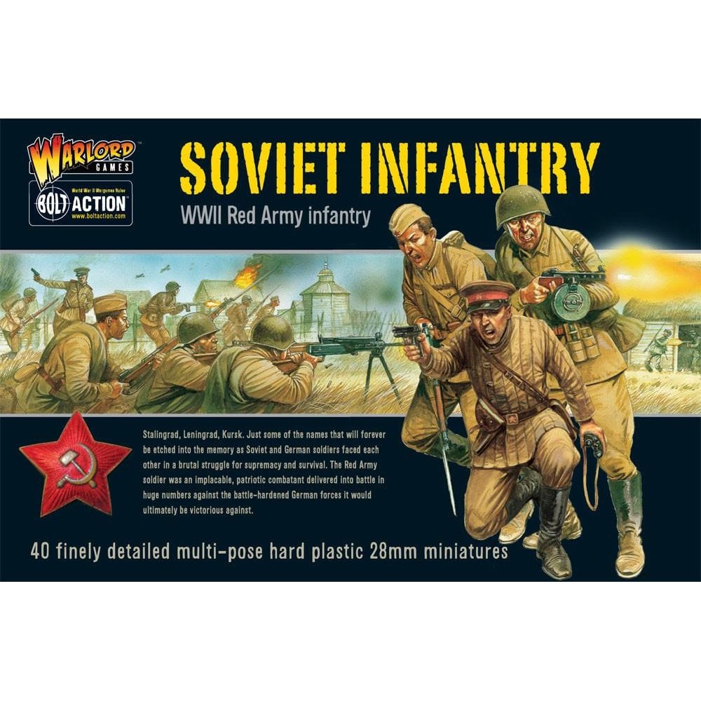 Warlord Games - Soviet Infantry - Beanie Games – Beanie Games