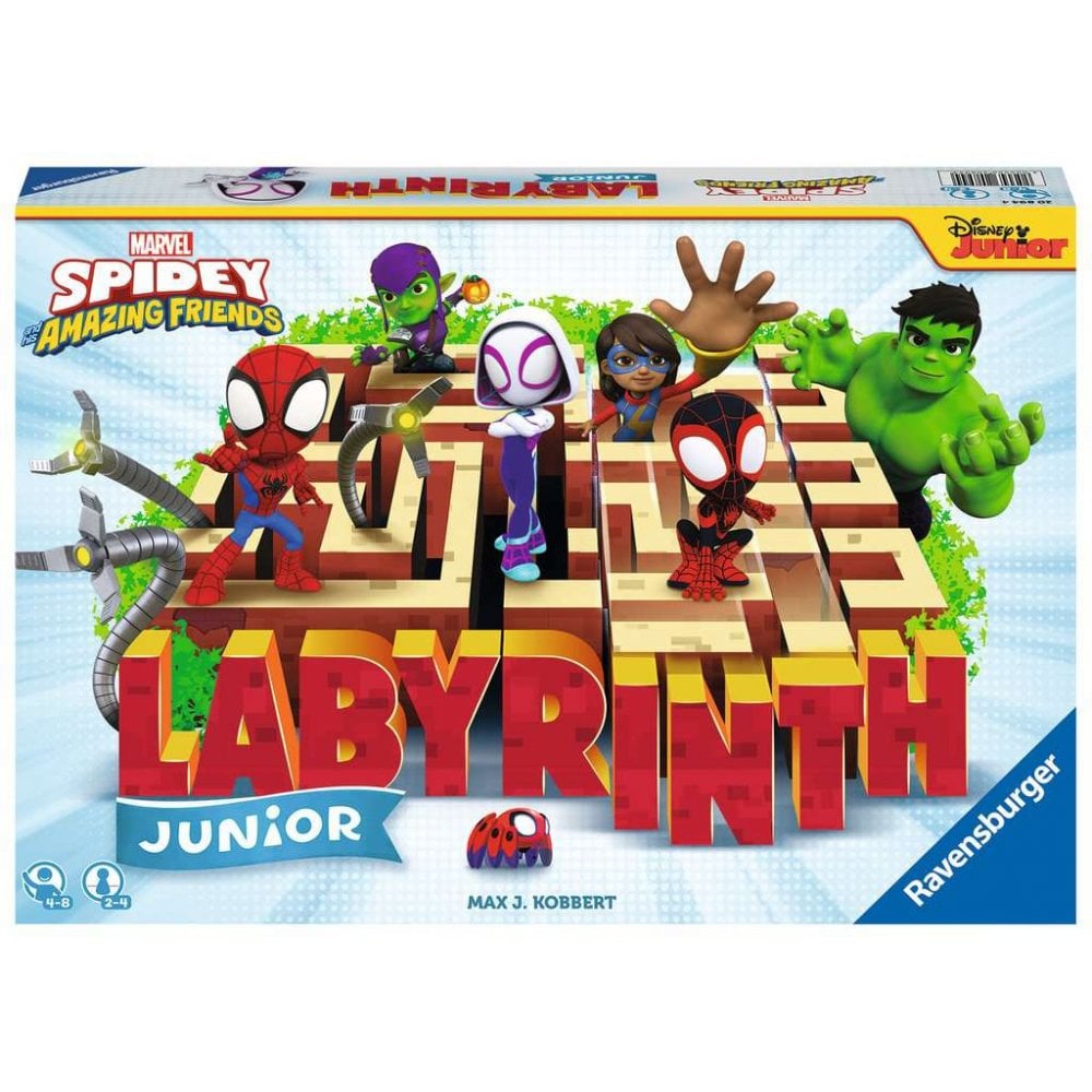 Ravensburger - Spidey and His Amazing Friends Labyrinth Junior - Beanie ...