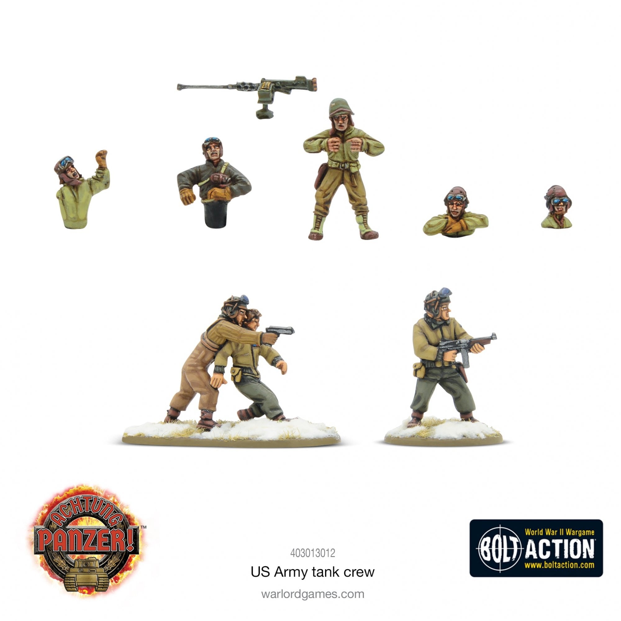 Warlord Games - US Army Tank Crew - Beanie Games – Beanie Games